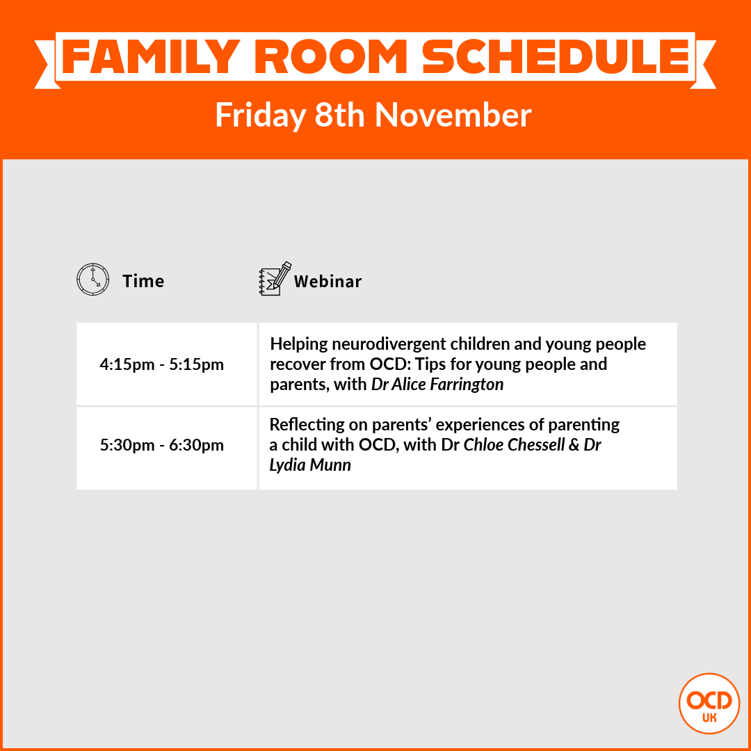 Free online OCD Conference - Fri 8th and Sat 9th November - Obsessive-Compulsive Disorder (OCD ...